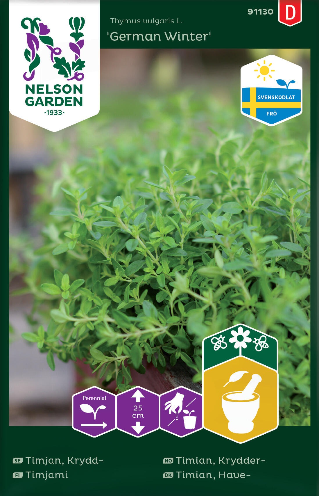 Timian, Have-, German Winter, Opr. SE - Nelson garden - Gartnerhallen A/S