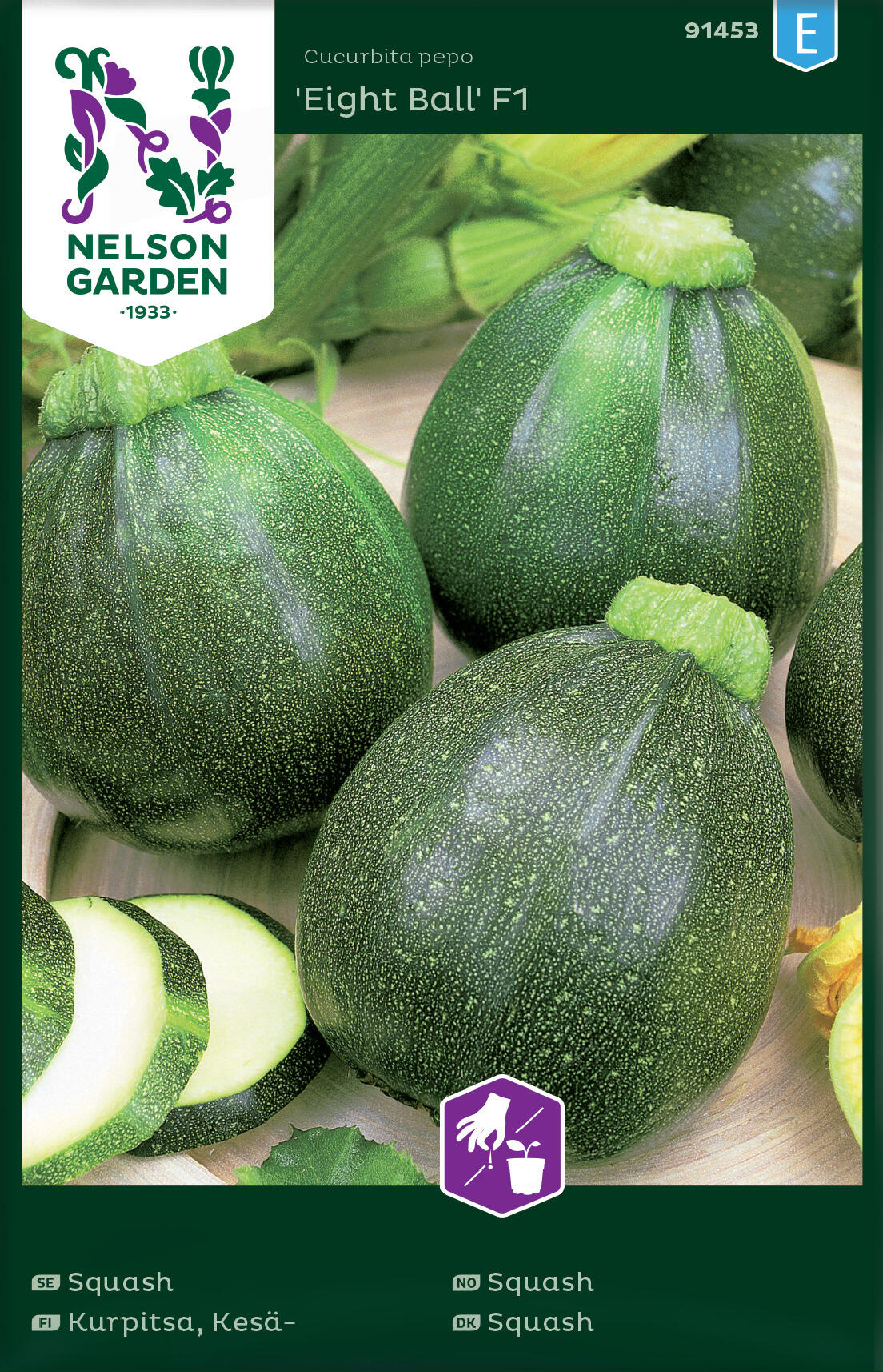 Squash, Eight Ball F1 - Nelson garden - Gartnerhallen A/S