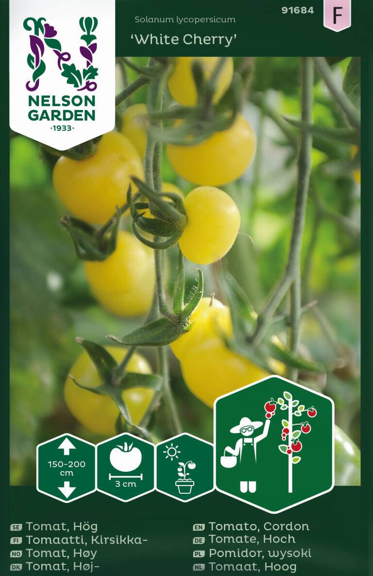 Tomat Kirsebærtomat 'White Cherry' - Nelson garden - Gartnerhallen A/S
