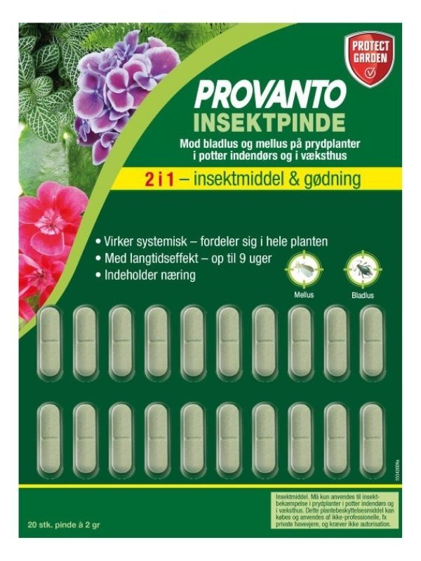 Provanto Insektspinde (20 stk.) - Gartnerhallen A/S