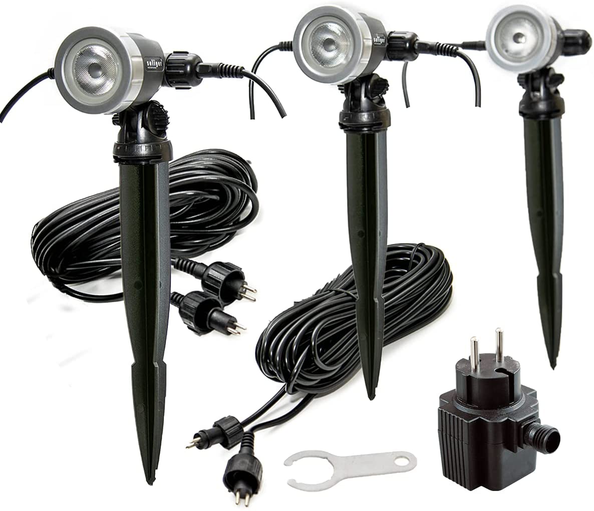 Spot (3'er sæt)- Aqualight 300 Power LED - Gartnerhallen A/S